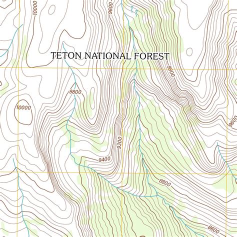 Two Ocean Pass Wy 2012 24000 Scale Map By United States Geological Survey Avenza Maps