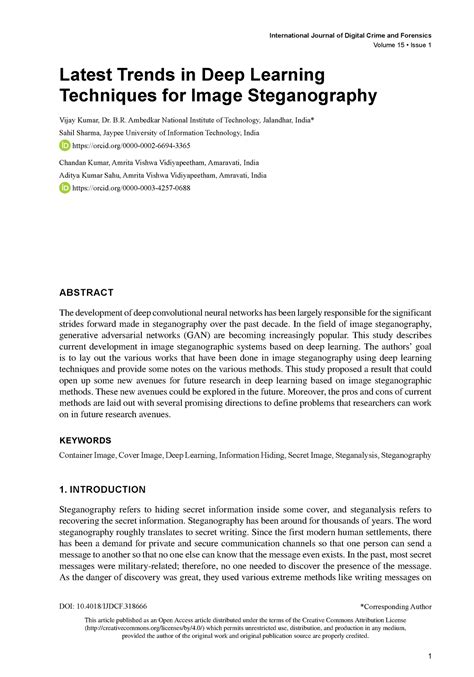 latest trends in deep learning techniques for image steganography