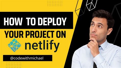 How To DEPLOY Your Website For FREE On Netlify Tutorial YouTube