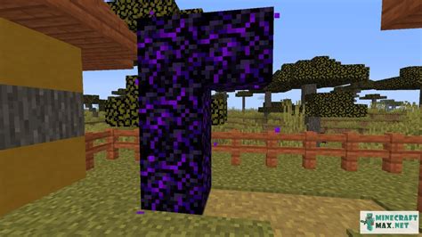 Crying Obsidian How To Craft Crying Obsidian In Minecraft Minecraft Wiki