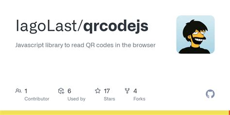 Github Iagolastqrcodejs Javascript Library To Read Qr Codes In The