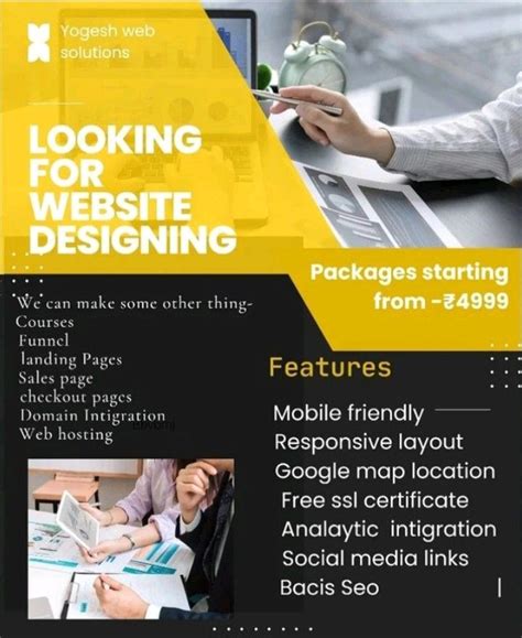 yogesh salvi on linkedin i am web developer i can make website