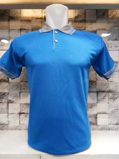 Jual Kaos Polos Pria Warna Biru Muda Model Terbaru Harga Promo November Blibli