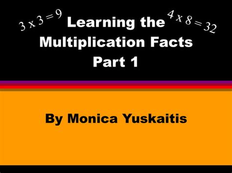 Multiplication Ppt