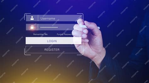 Premium Photo Cyber Security And Security Password Login Online
