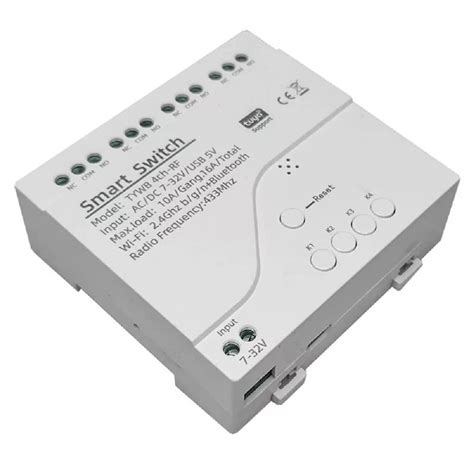 MHCOZY 4 canali USB 5V DC 7 32V Modulo interruttore relè a secco intelligente WiFi wireless