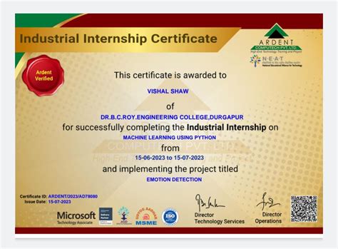 Vishal Shaw On Linkedin Hello Everyone I Have Successfully Completed