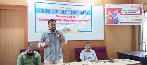 Awareness Session On Guidelines Of National Tuberculosis Elimination Programme Cochin Port