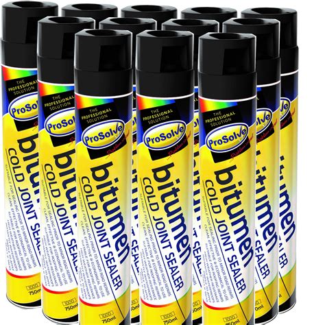 Prosolve Bitumen Cold Joint Seal Spray Tarmac Roof Gutter Repair Pot Hole 5060129369094 Ebay Uk