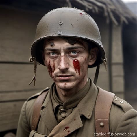 Traumatized Wwi Soldiers Return Stable Diffusion Online