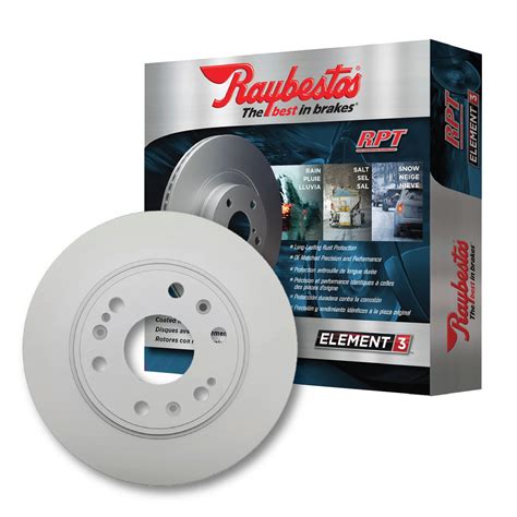 Raybestos Element3 Automotive Replacement Front Brake Rotor For Select