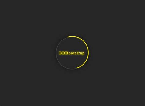 Circle Loader Animation For Your Project