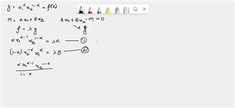 Solved Solve The Following Constrained Maximization And Minimization