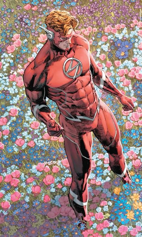 Brett Booth On Twitter Behold The Rebirth Of Wally West The Fastest