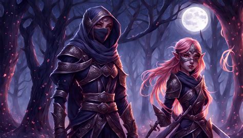 Ninja Girls By Morrigangod On Deviantart