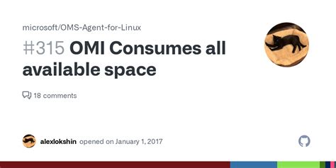 omi consumes all available space · issue 315 · microsoft oms agent for