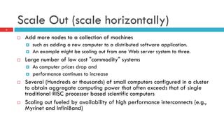 Meeting Application Performance Needs Scaling Up Versus Scaling Out PDF