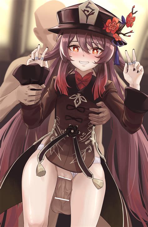 Hopping Cop Hu Tao Genshin Impact Genshin Impact Black Headwear