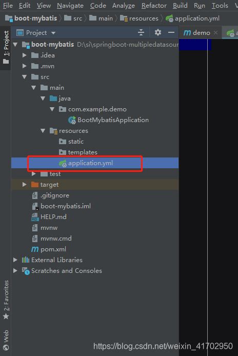 Springbootmybatis配置mysqlspringboot Mybatis Mysql Csdn博客