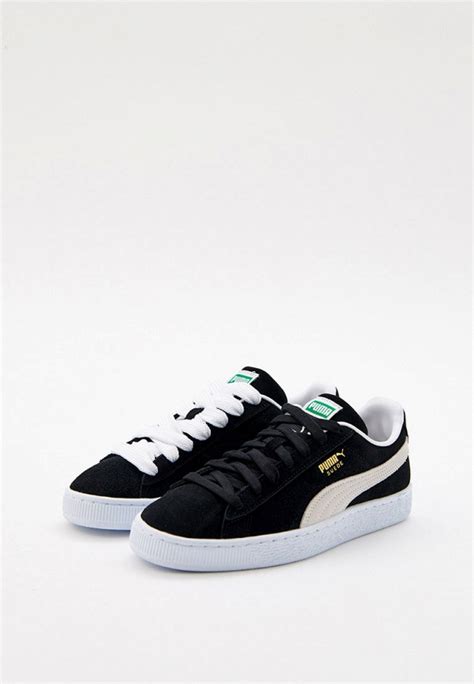 Кеды PUMA Suede Classic XXI Puma Black-Puma White, цвет: черный ...