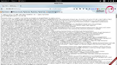 kali rolling hook js problem · issue 1262 · beefproject beef · github