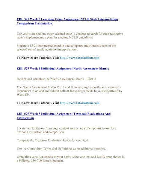 Edl 525 Online Helpedl 525 Course Tutorialsedl 525 Uop Guide