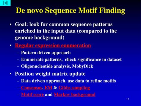 Ppt Lab 6 Motif Analysis Powerpoint Presentation Free Download Id4801861