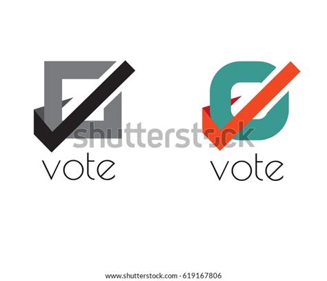 Vote Checkbox Icon Stock Vector Royalty Free 619167806 Shutterstock