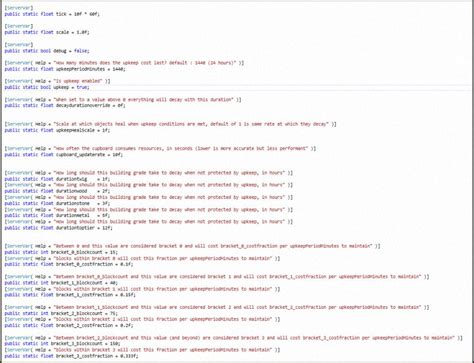 Why Not Turn On Decayupkeep Rrustfactions