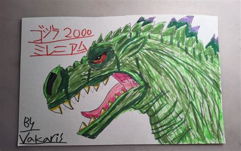 1999 Godzilla From Godzilla 2000 Millennium 1999 By Vakaris777 On
