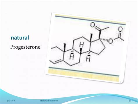 Medicinal Chemistry Of Steroidal Hormonespptx