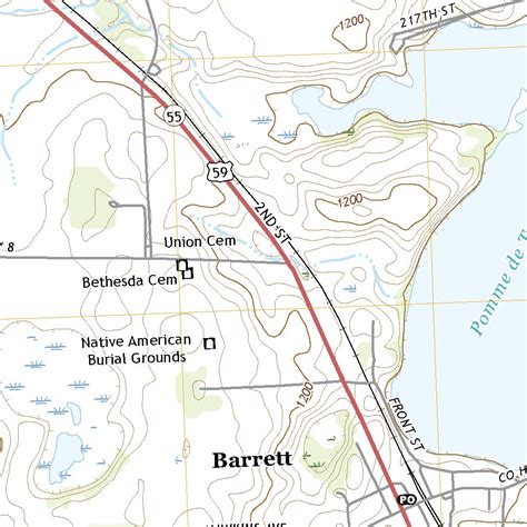 Elbow Lake Mn 2019 24000 Scale Map By United States Geological