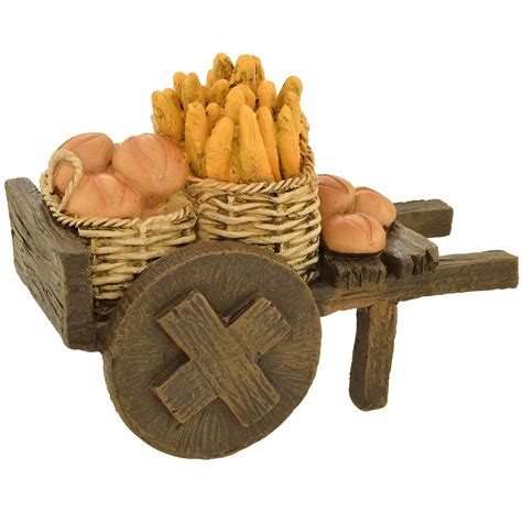 Bread Cart For 5 Inch Fontanini Collection