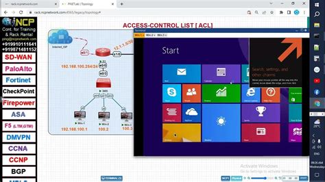 Acl Implementation With Live Practical Youtube