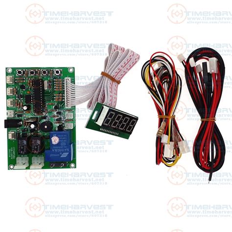 Jy 141 Coin Operated Timer Control Board With Coin Return Function Power Timer Controller Pcb