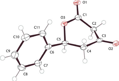 The Molecular Structure Of The Compound With The Atomic Numbering