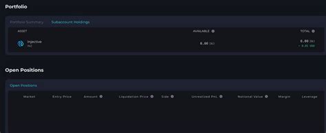 Subaccount Holdings Issue Injectivelabs Injective Helix Demo Github