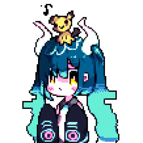 Hatsune Miku Mimikyu And Ghost Miku Pokemon And 2 More Drawn By Downvote Downvote Me
