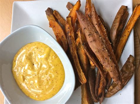 Spicy Mayonnaise And Sweet Potato Fries Culinary Concerto