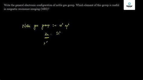 Noble Gas Notation Definition