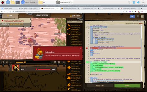 Solved Library Tactician Help Please Level Help Codecombat Discourse