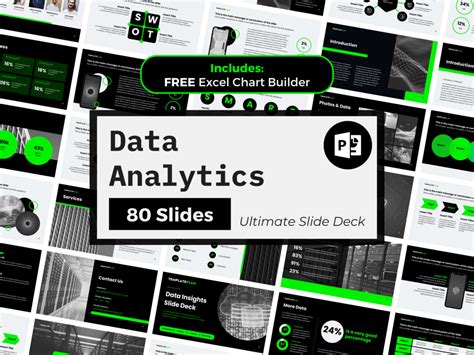 Data Analytics Presentation Slides Includes FREE Chart Builder