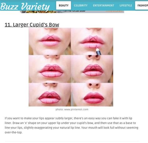 Cupids Bow Cupids Bow Bows Photos Makeup