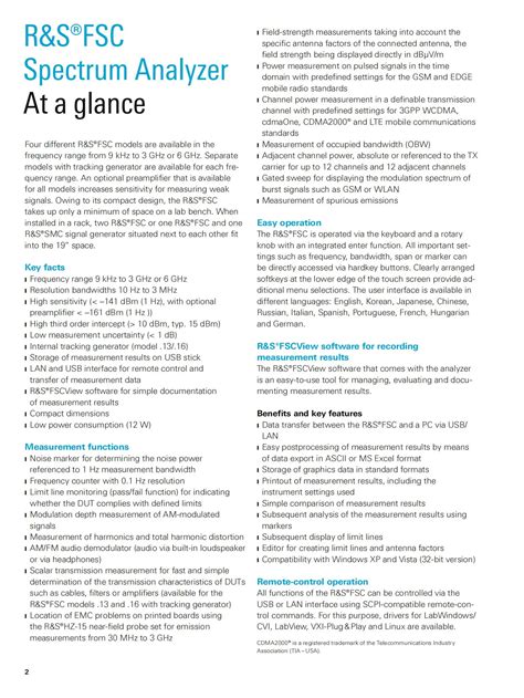 Fsc Rf Spectrum Analyzer Fsc3 9 Khz 3 Ghz Source Network Analyzer Measuring Equipment