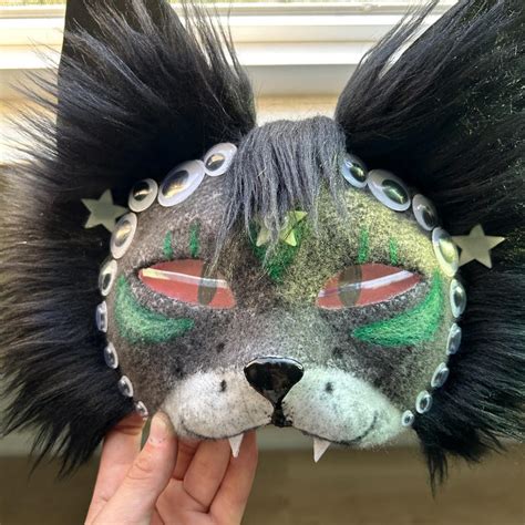 Bat Therian Mask Etsy