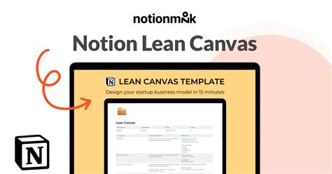 Notion Lean Canvas Template By Raiu