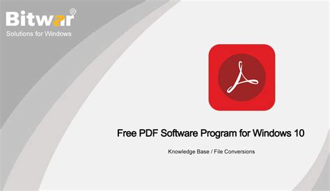 free pdf software program for windows 10 bitwarsoft
