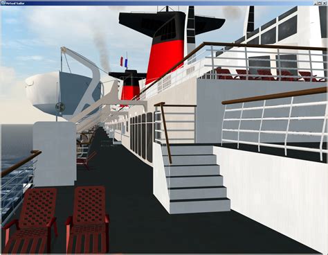 Ss France Model Sailing Into Nautical Simulation Game Boat Design Net