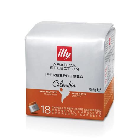 Illy Colombia 18 Kapseln Für Illy Iperespresso
