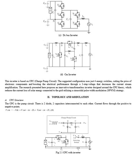 An Intelligent Grid Tied Pv System With Dual Charge Pump Circuits For Single Phase